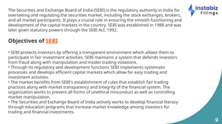 Securities Exchange Board of India (SEBI) | PPT