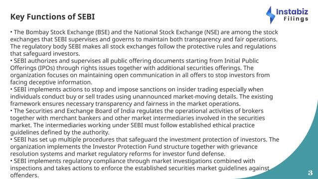 Securities Exchange Board of India (SEBI) | PPT