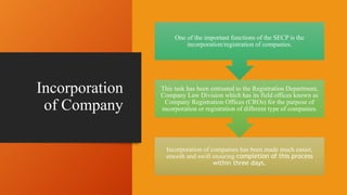 Securities & Exchange commission of Pakistan (SECP) | PPTX