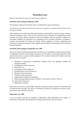 Securities laws | PDF