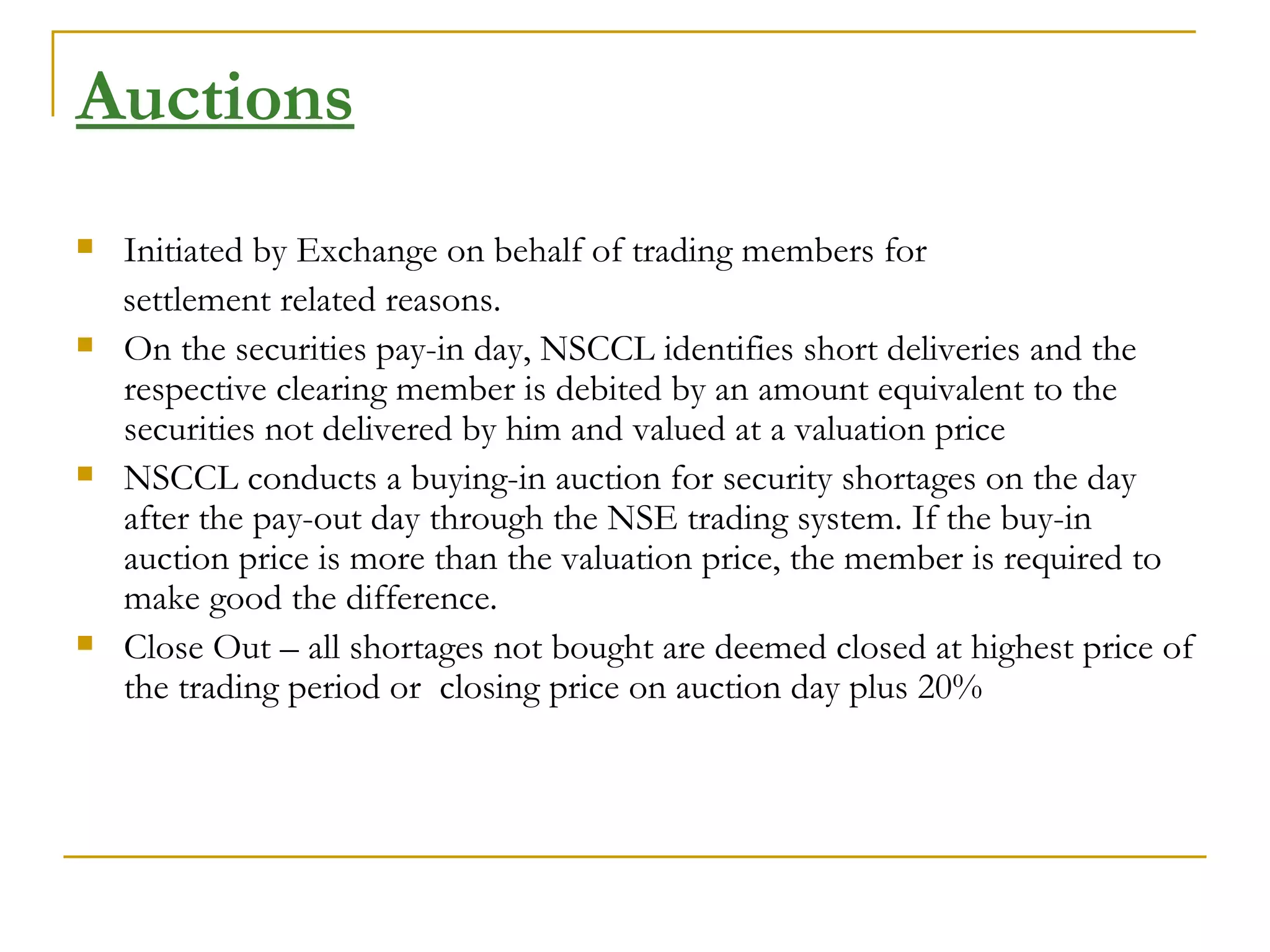 Securities Market | PPS
