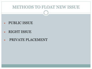 Securities market | PPT