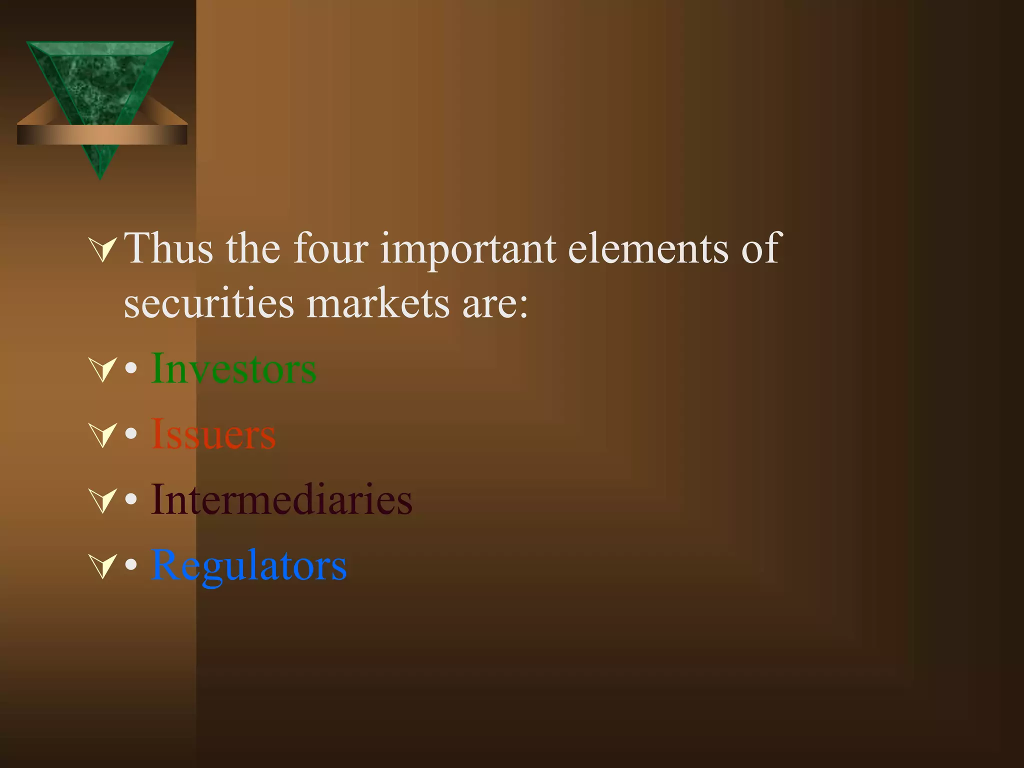 Securities Market in India.ppt