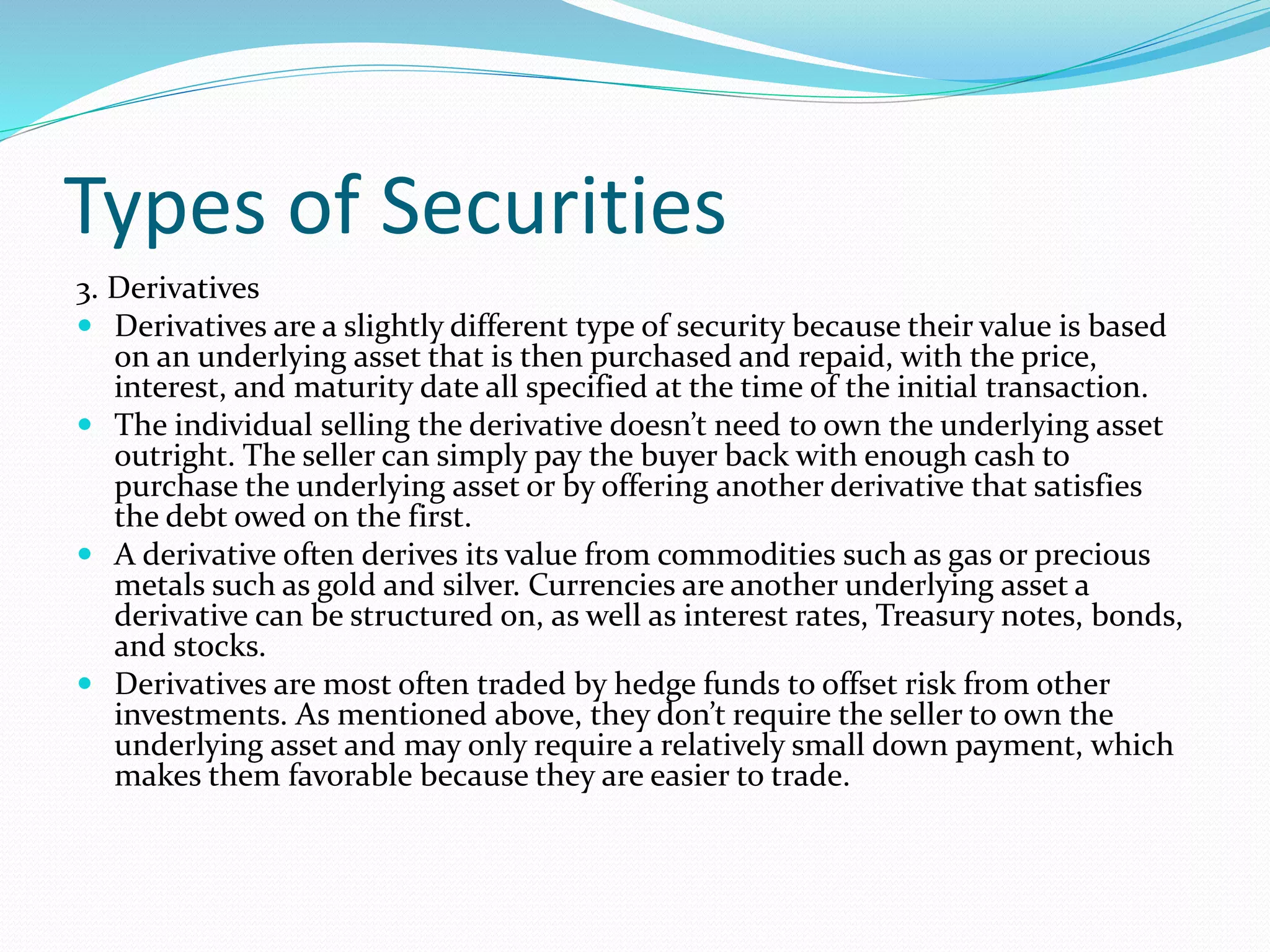 Securities Meaning_ Types.pptx