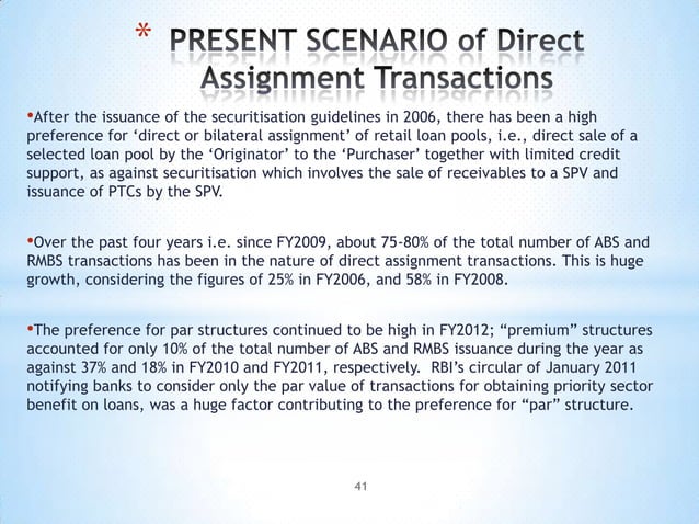 Securitisation | PPTX | Home Financing | Personal Debt