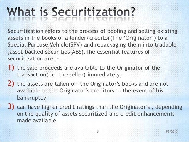 Securitisation
