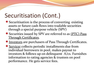 Securitisation | PPT