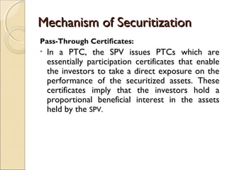 Securitisation | PPT