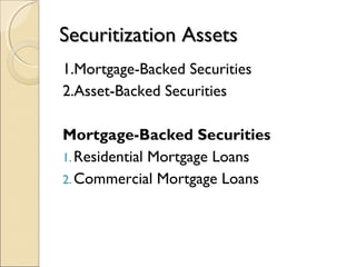 Securitisation | PPT