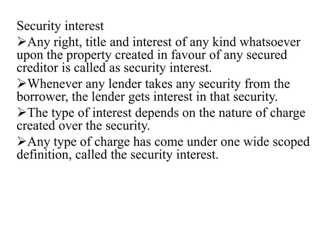 Securitisation and reconstruction | PPSX | Business Banking & Finance ...