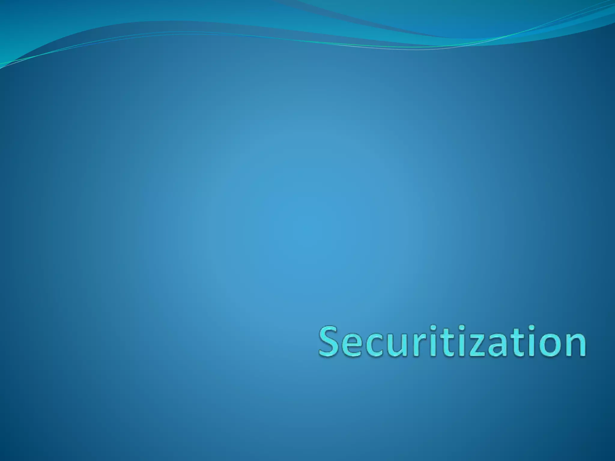 Securitization | PPTX