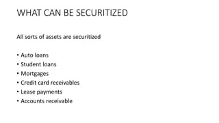 Securitization | PPT