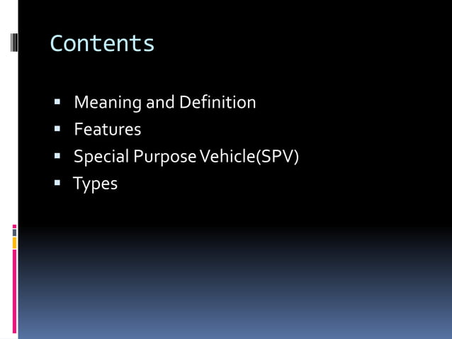 Securitization of debt | PPTX | Stocks and Bonds | Personal Investing