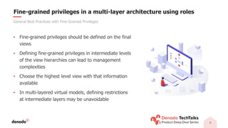 Securitizing data using fine-grained privileges in multi-layered ...