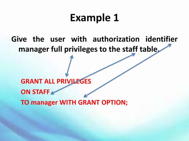 Security in Relational model | PPT