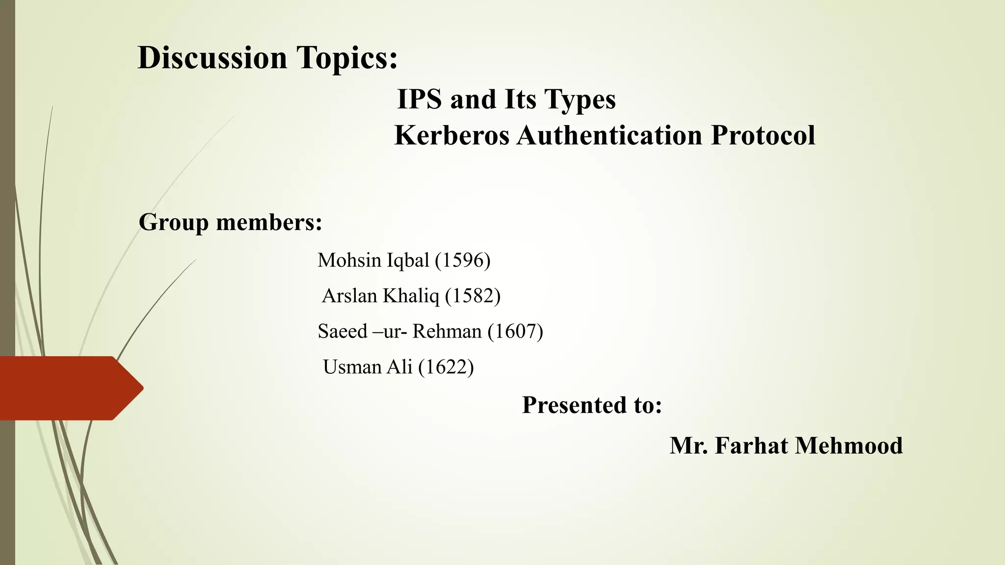 Ips and its types | PPTX
