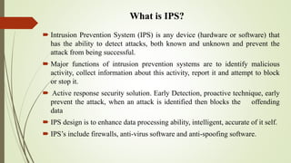 Ips and its types | PPTX