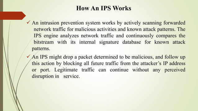 Ips and its types | PPTX