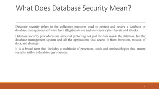 database Security for data security .pptx