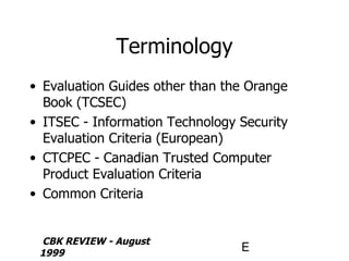 Security Architecture | PPT
