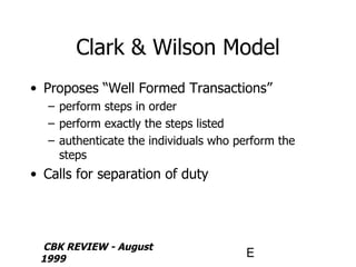 Security Architecture | PPT