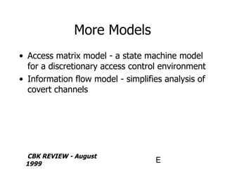Security Architecture | PPT