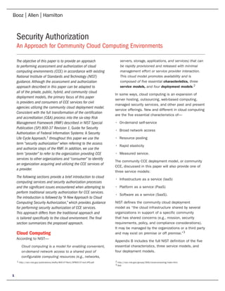 Security Authorization: An Approach for Community Cloud Computing Environments | PDF