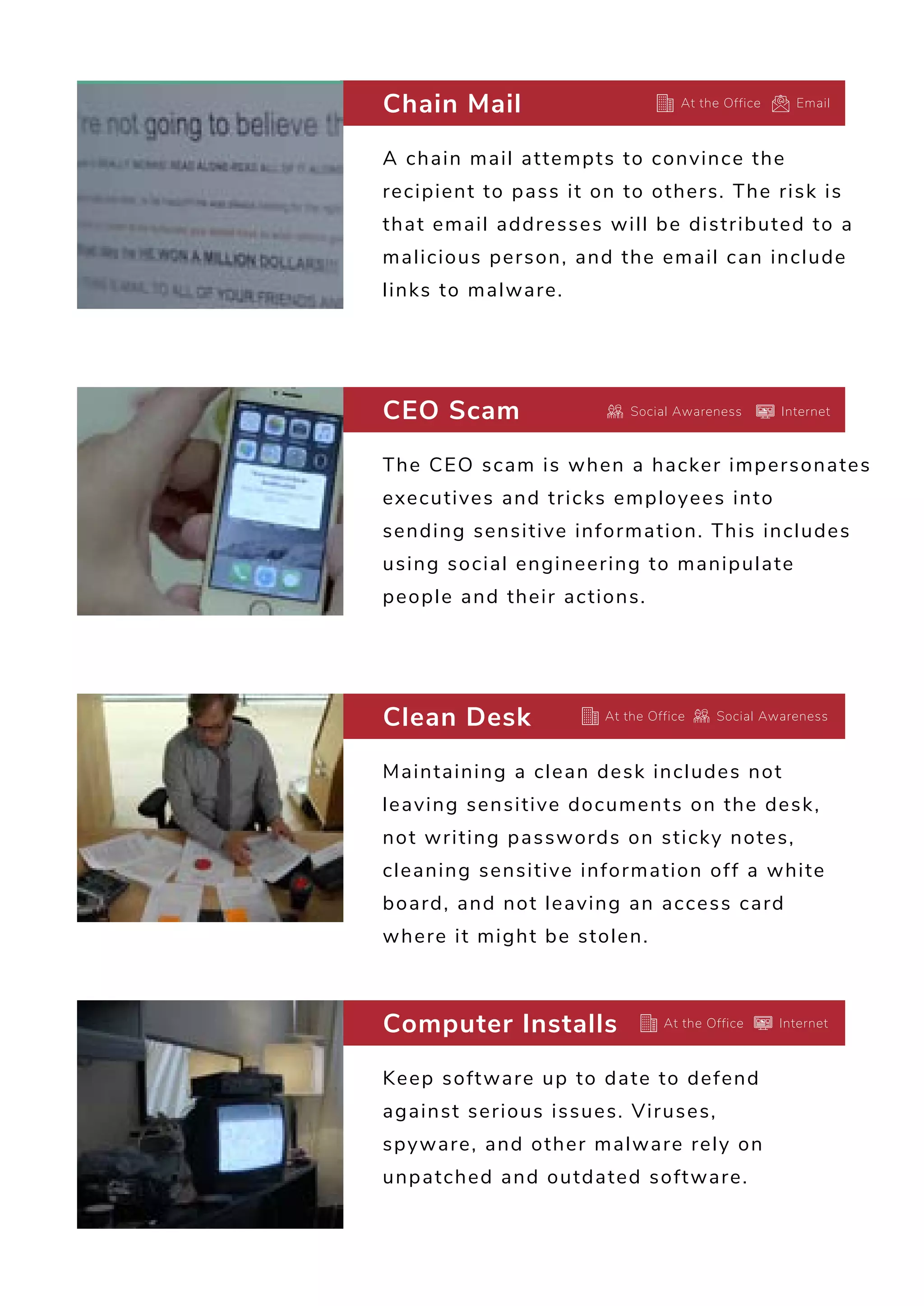 Security awareness-checklist 2019 | PDF