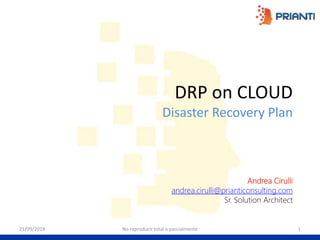 Security drp on cloud | PPTX