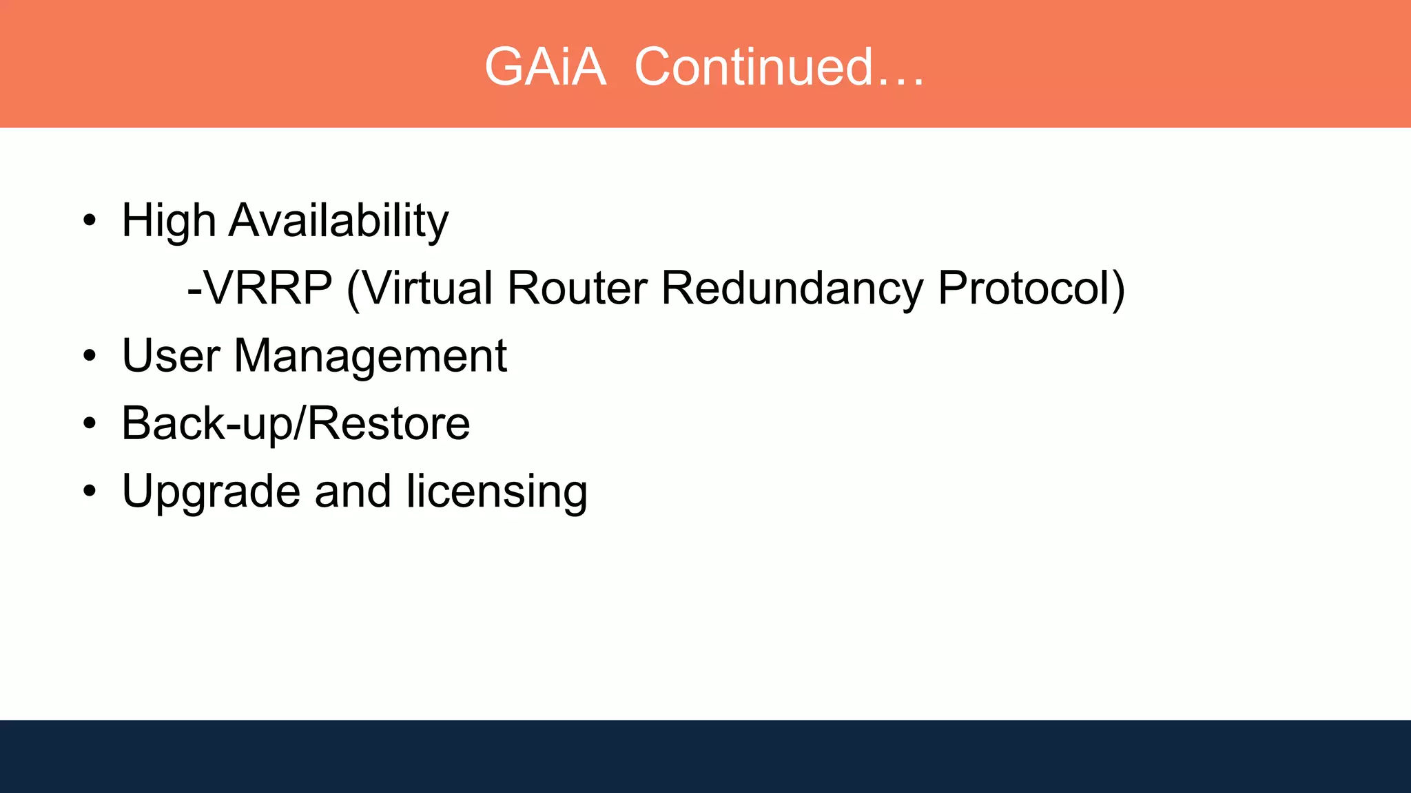 Checkpoint Firewall for Dummies | PPTX