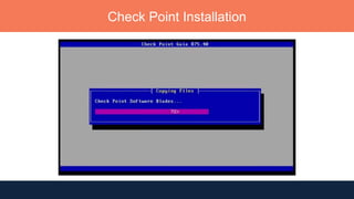 Checkpoint Firewall for Dummies | PPTX | Computer Networking | Computing