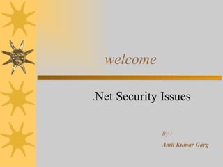 Security In .Net Framework | PPS
