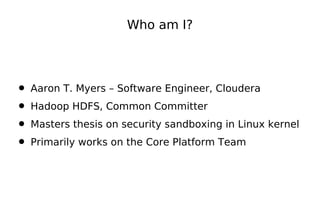 Hadoop Security: Overview | PDF