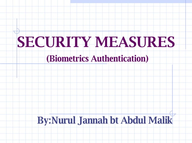 Security Measures | PPT