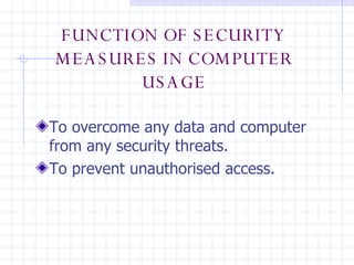 Security Measures | PPT