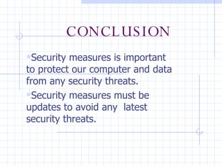 Security Measures | PPT