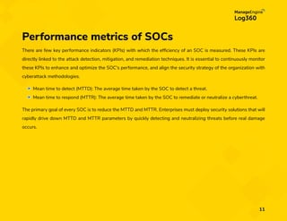 security operations center by Manage Engigne | PDF