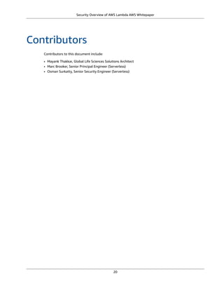 Security overview-aws-lambda | PDF