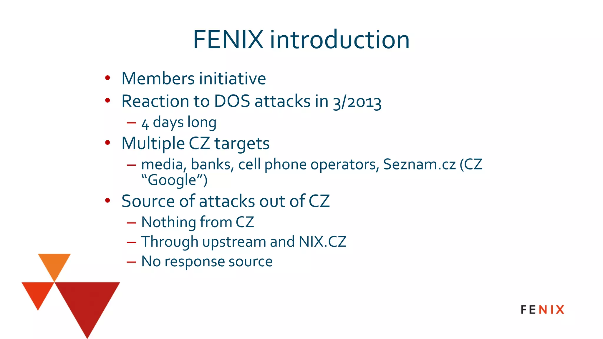 Security Project FENIX | PPT