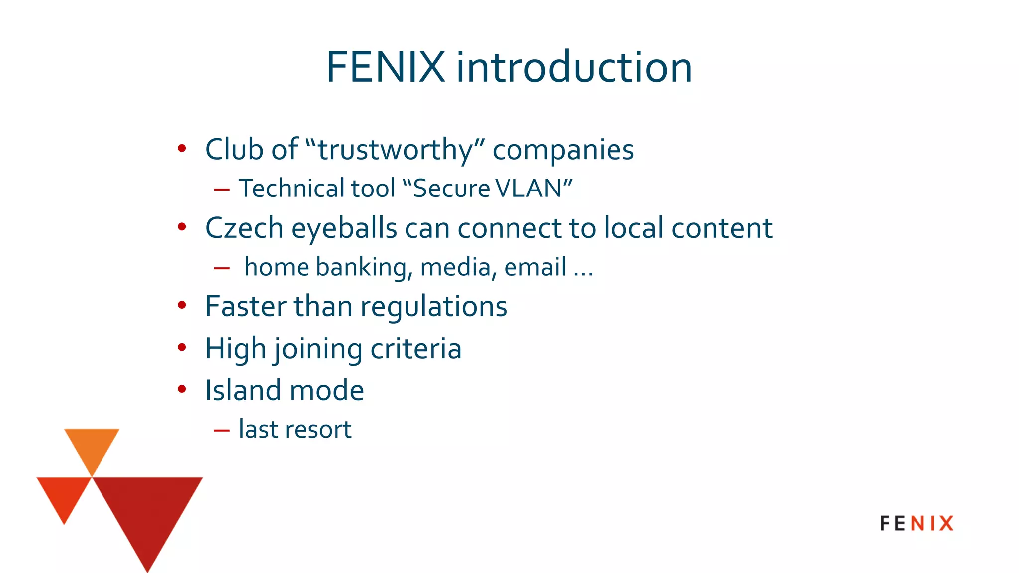 Security Project FENIX | PPT