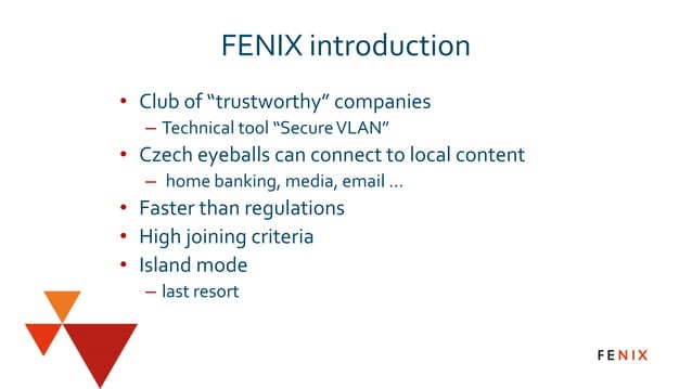 Security Project FENIX | PPT