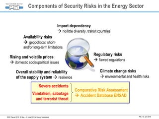 Security Risks of Critical Infrastructures in the Oil and Gas Sectors | PPT