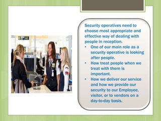 Reception security soft skill | PPTX