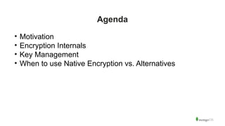 Webinar: Technical Introduction to Native Encryption on MongoDB | PPT