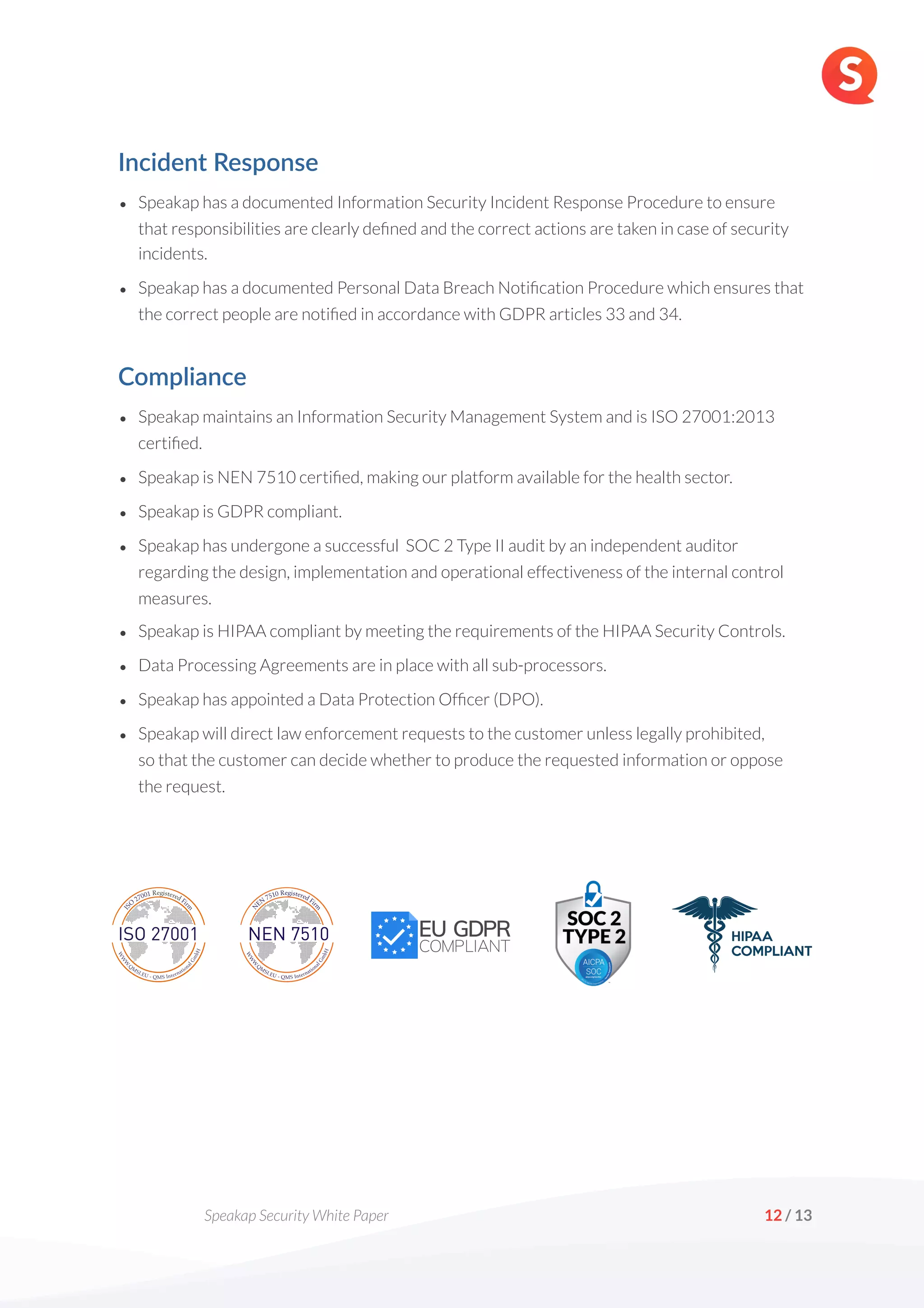 Information Security Whitepaper | PDF | Operating Systems | Computer Software and Applications