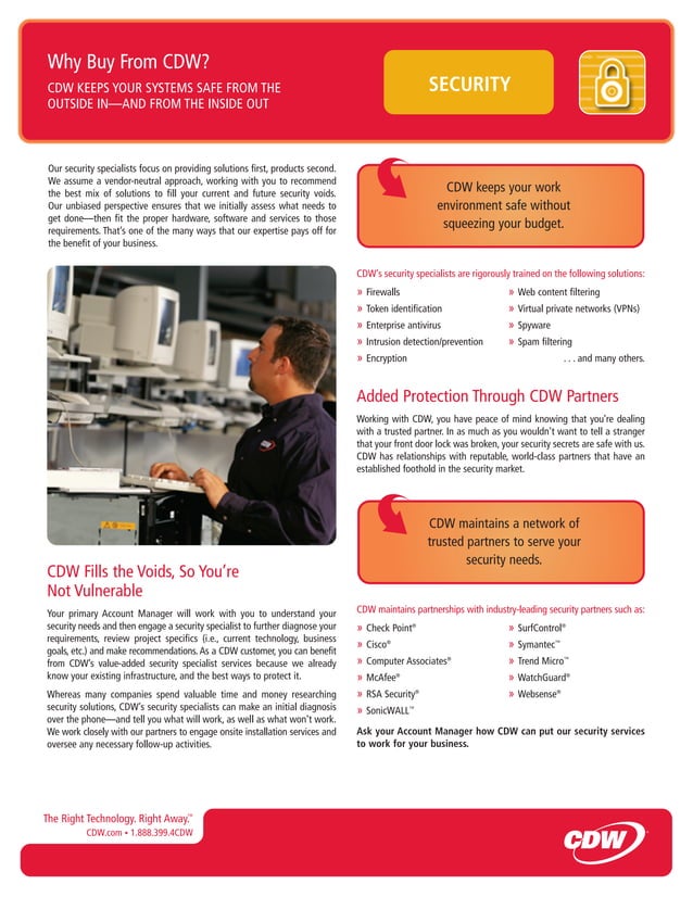 CDW Security Practice | PDF