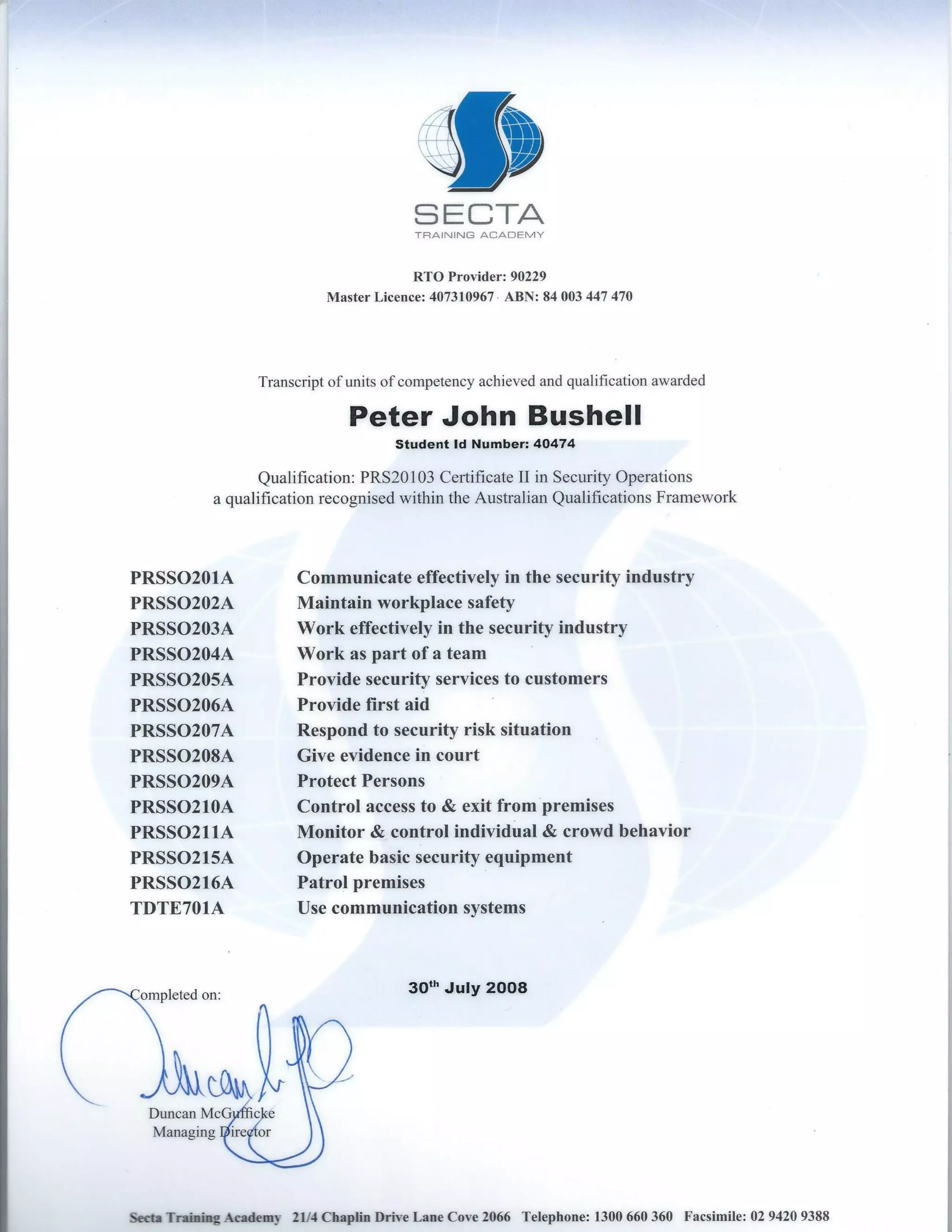 Security II Modules | PDF