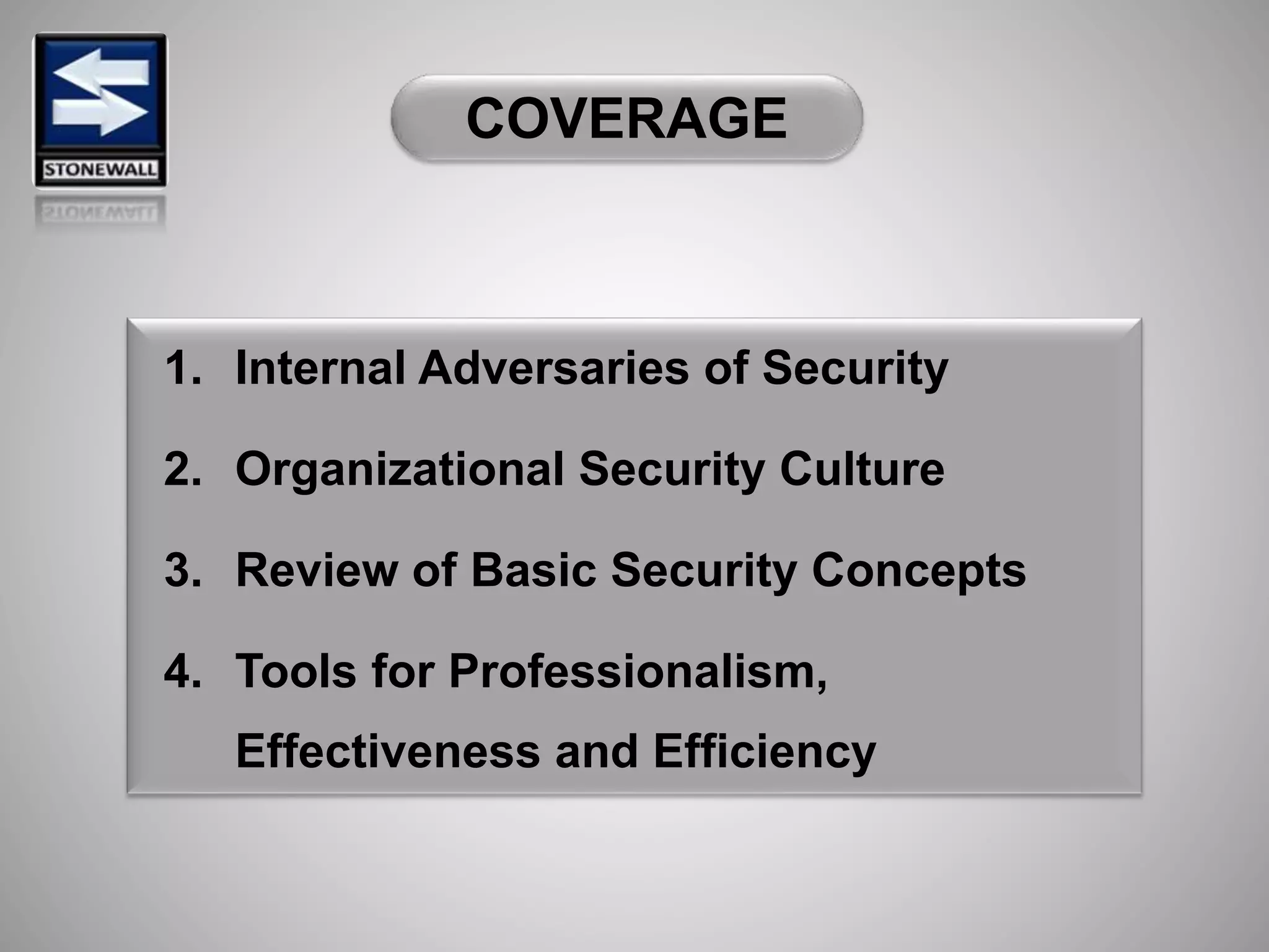 Security Guard Services Best Practices by JMSupan 2019 | PPTX