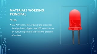 Security alarm in parking area Using Arduino .pptx