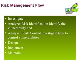 Security analysis | PPT | Information and Network Security | Computing